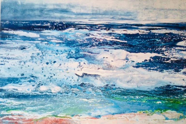 Shores Painting by ruth irvine | Saatchi Art