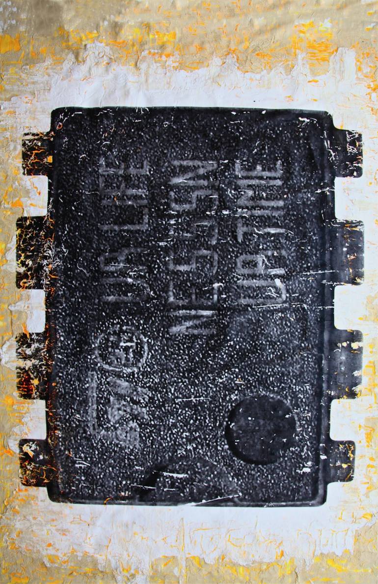 Metronome Painting by Katya Emelyanova | Saatchi Art