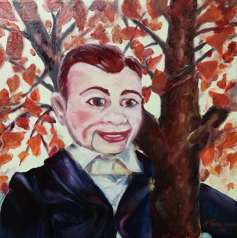 Autumn McCreepy Painting by Natalie Roseman | Saatchi Art