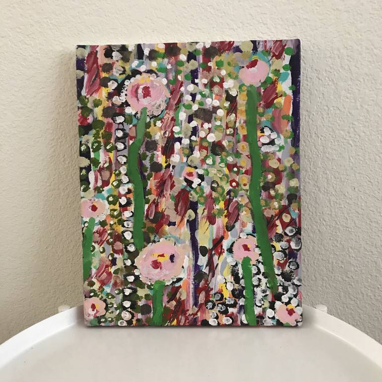 Flowers in the Springtime Painting by David Piller | Saatchi Art