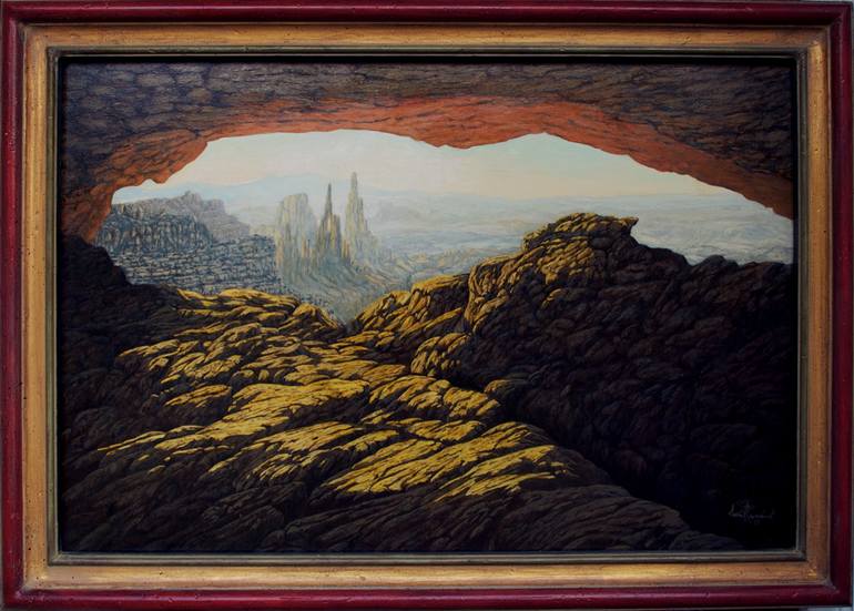 Eye of the Needle Painting by Daniel Kendrick | Saatchi Art