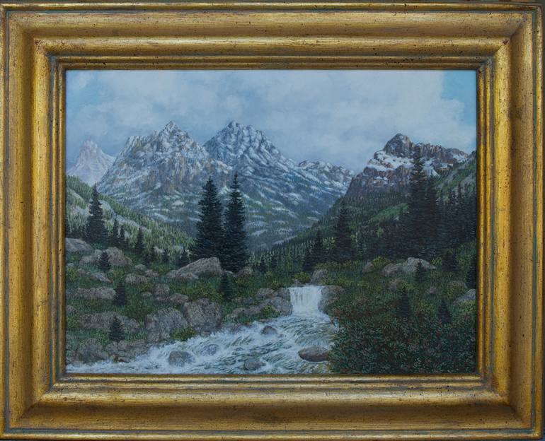 Raspberries Painting by Daniel kendrick | Saatchi Art