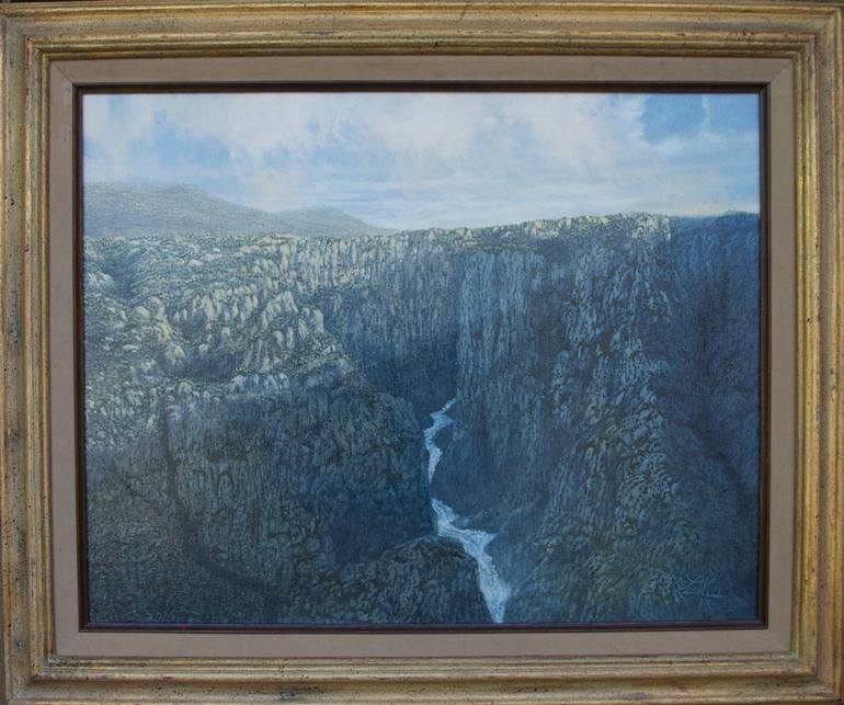 The Wall Painting by Daniel kendrick | Saatchi Art