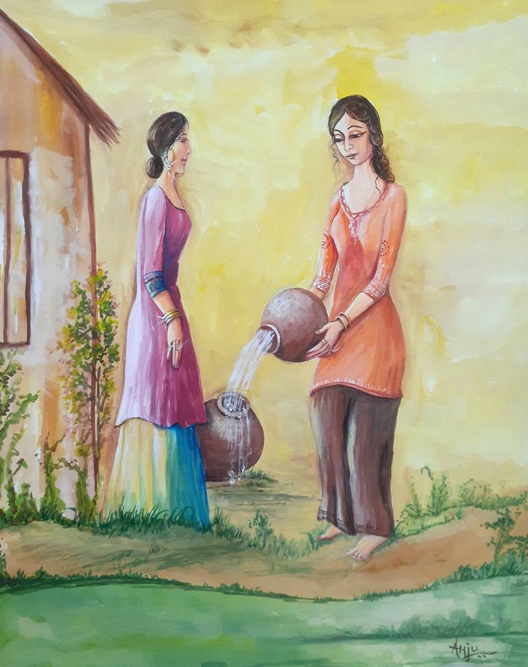 Saaral Painting by Anju Gangwar | Saatchi Art