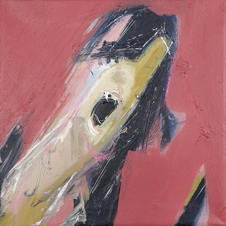 Scream I Painting by Stojan Djuric | Saatchi Art