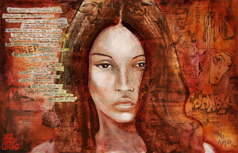 La Despedida Collage by Eric Charles Olmstead | Saatchi Art