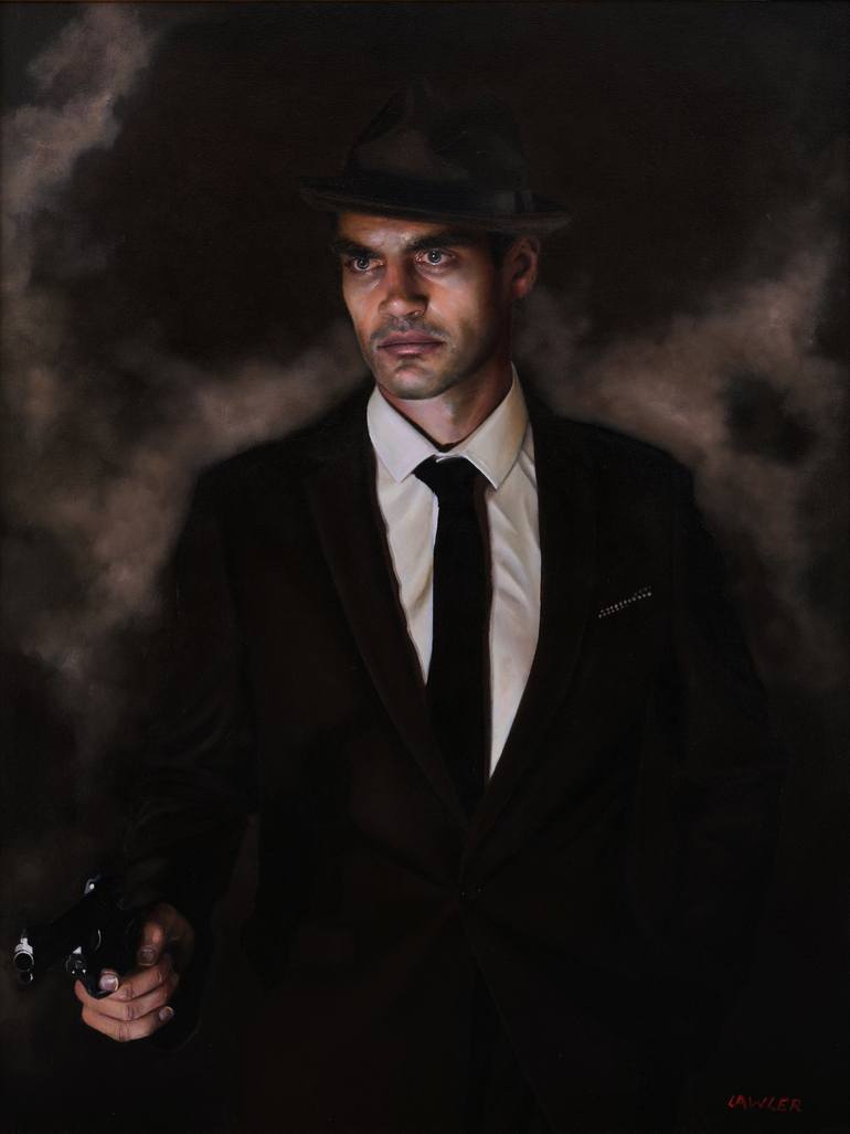 The Hard Goodbye Painting by Steven Lawler | Saatchi Art