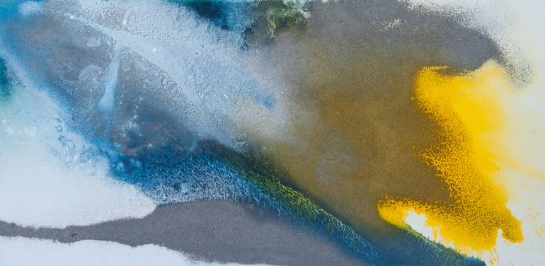 Contraste azul I Painting by Mireia Cifuentes | Saatchi Art
