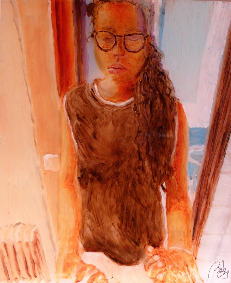 Shall we pray? (transparency) Painting by Bachmors artist | Saatchi Art