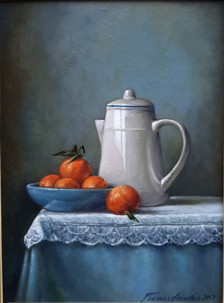 Still life Painting by Florans Atlantis | Saatchi Art