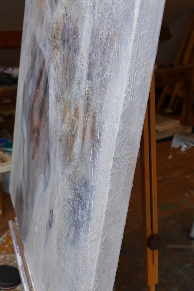 My Silver Lining Painting by Iris Schreven | Saatchi Art