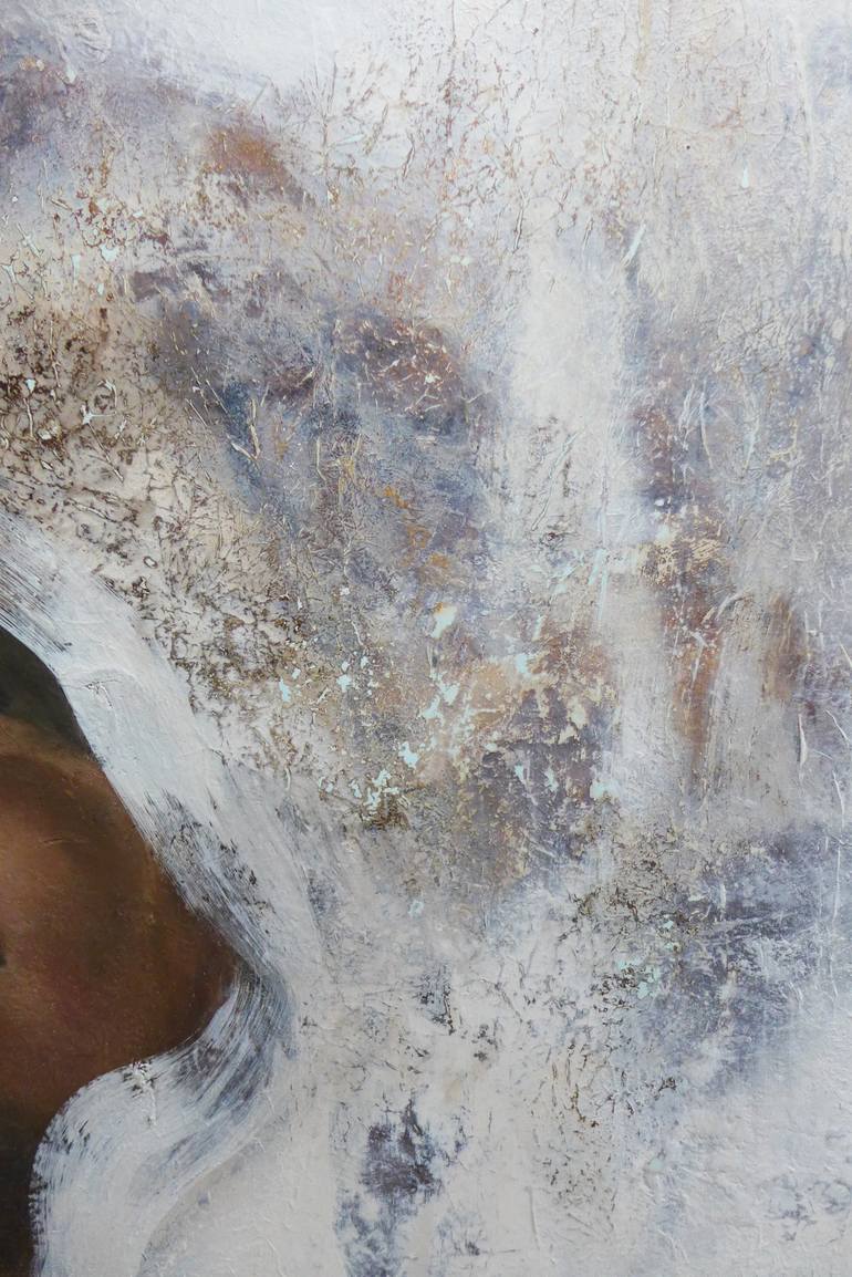 My Silver Lining Painting by Iris Schreven | Saatchi Art