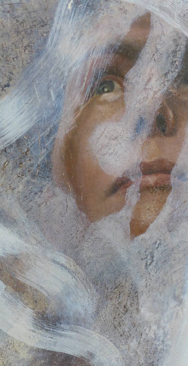 My Silver Lining Painting by Iris Schreven | Saatchi Art