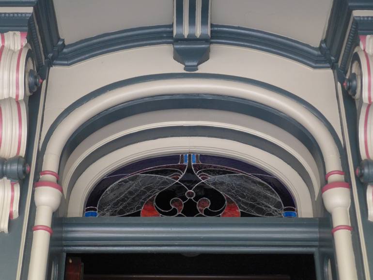 Stained Glass Lunette Window Photography by Stephan Glicken | Saatchi Art