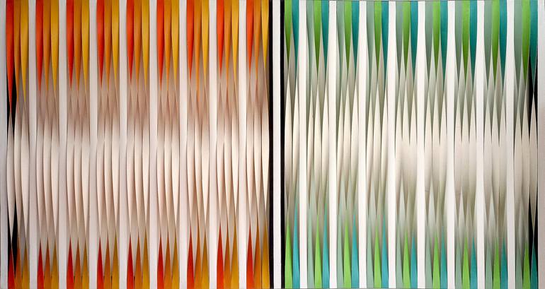 Chromatic interference Painting by BEMGI Bernardo Mora | Saatchi Art
