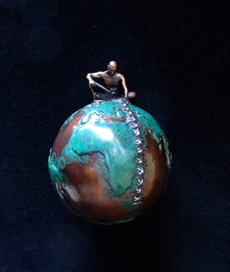 Thread of Humanity Sculpture by Jason Johnston | Saatchi Art