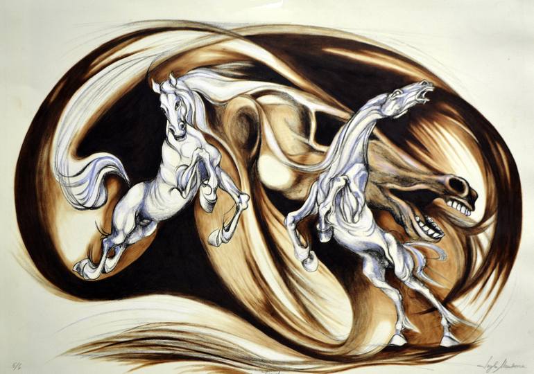 Freedom #1 Printmaking by Leyla Aysel Munteanu | Saatchi Art