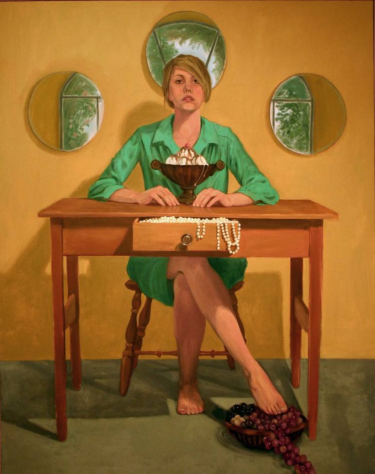 The Sweet Life Painting by Drea Cofield | Saatchi Art