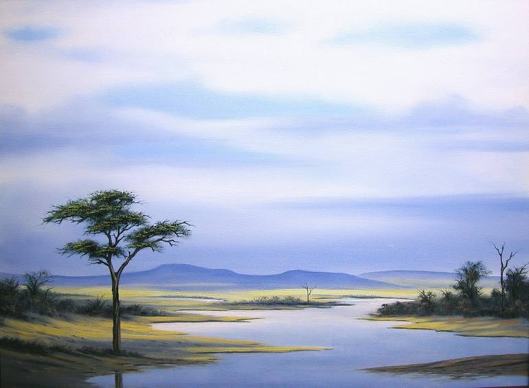 Spring Rain - Freestate Painting by Dane Willers | Saatchi Art