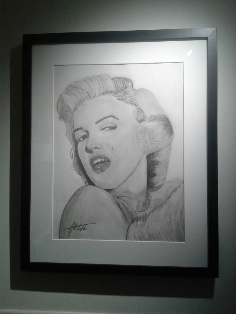 Maralyn Drawing by Gary R Toplis | Saatchi Art