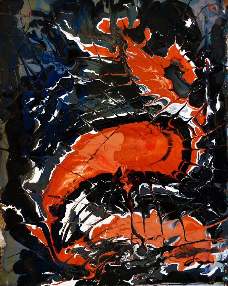 Pathological Cloud Painting by Alejandro D | Saatchi Art