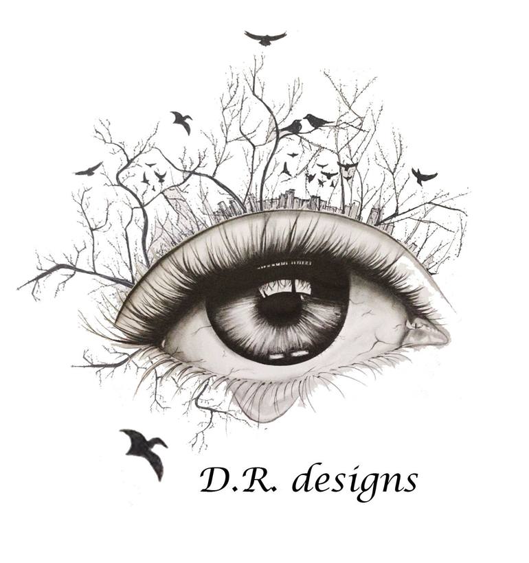 Branched eye Drawing by Derya Rasit | Saatchi Art