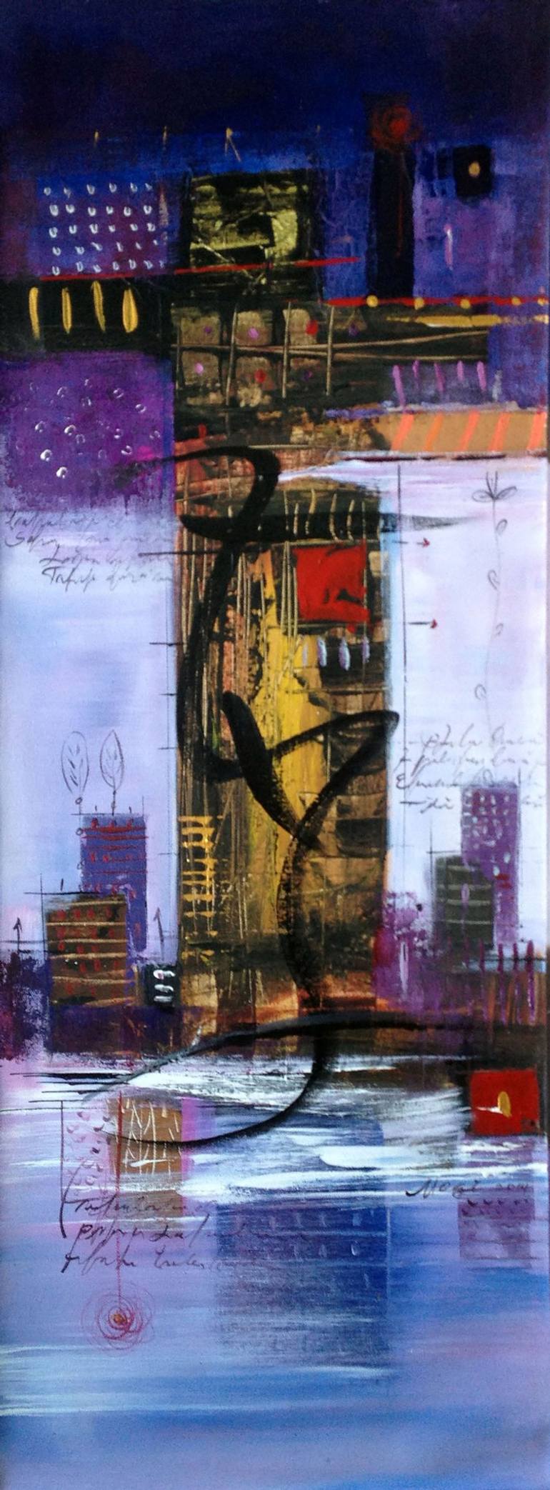 Abstract Painting by Natalia Davis | Saatchi Art