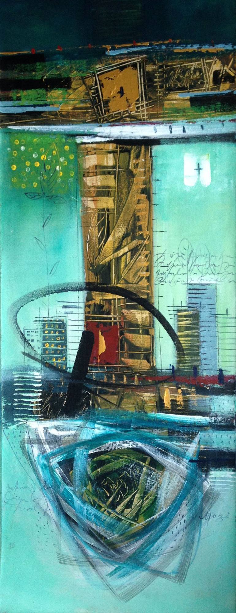 Abstract Painting by Natalia Davis | Saatchi Art