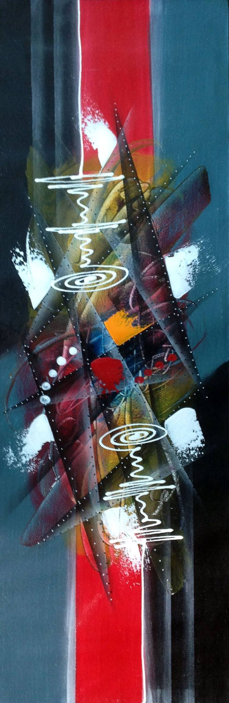 Abstract Painting by Natalia Davis | Saatchi Art