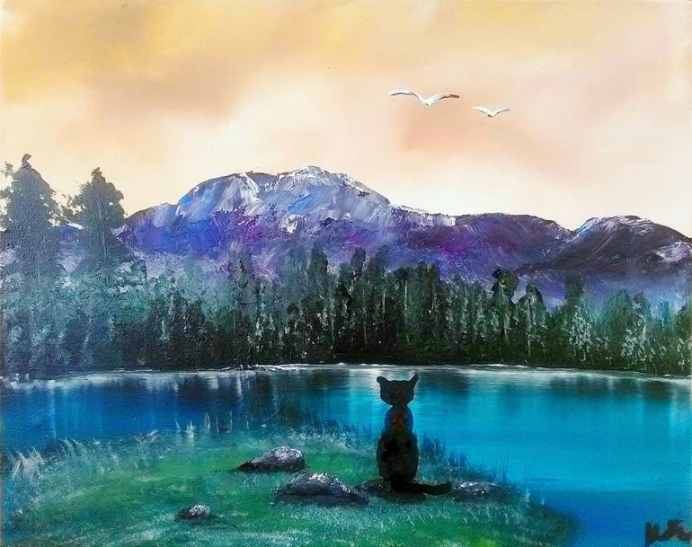 The View Painting by krista may | Saatchi Art