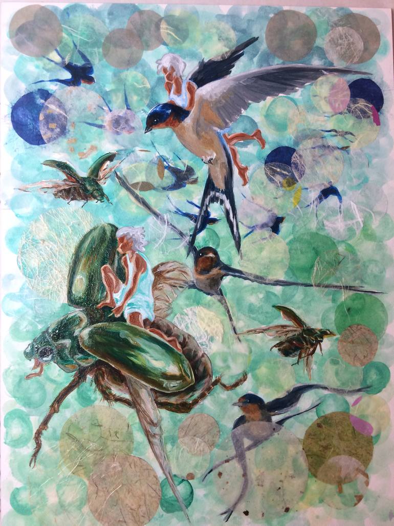 Ultimate Fusion Painting by Emily Cathcart | Saatchi Art