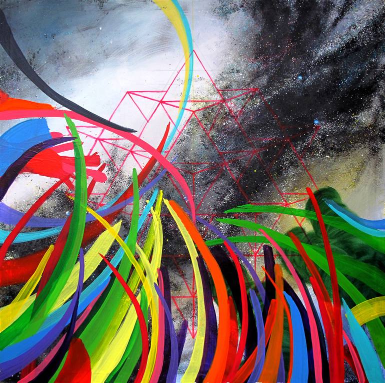 Billion II Painting by Lidija Matulin | Saatchi Art