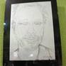 Mickey Rourke Drawing by Fernando Rodríguez Salas | Saatchi Art