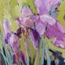 May irises Painting by Liubomyr Khudiak | Saatchi Art