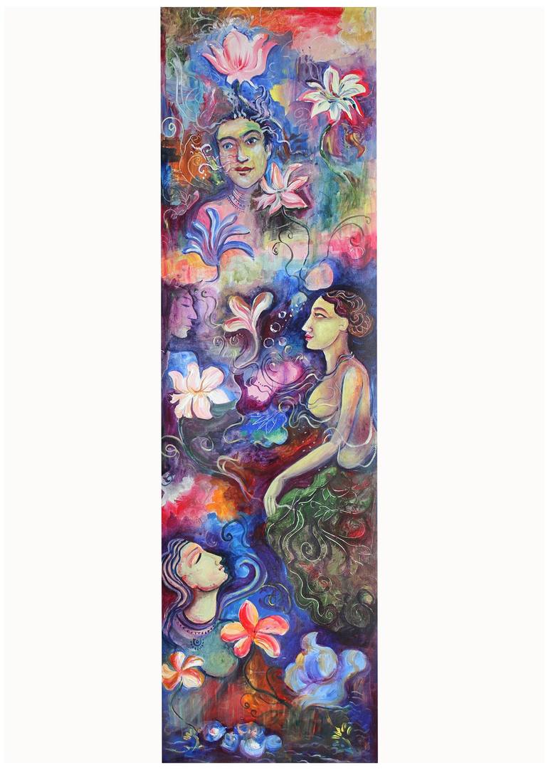 Beauty of Life Painting by SONVEER S CHAHAR | Saatchi Art