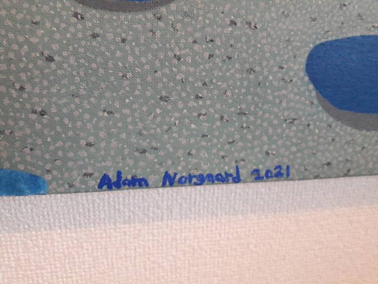 Whale Stone 3 Painting by Adam Norgaard | Saatchi Art