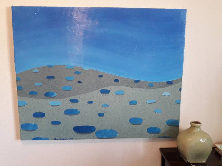 Whale Stone 3 Painting by Adam Norgaard | Saatchi Art