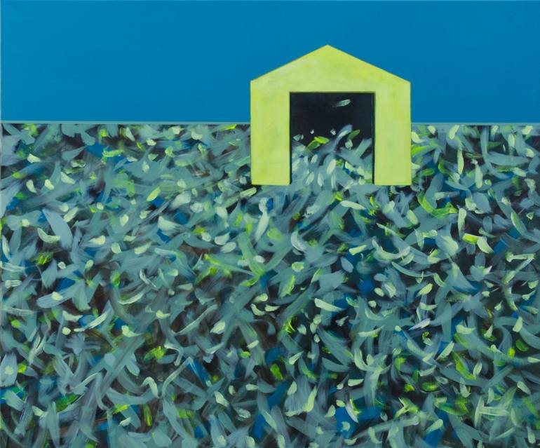 Uninhabitated 6 Painting by Katrin Roth | Saatchi Art