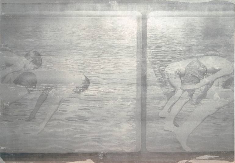 Be Fun, Have Young (print) Printmaking by Joshua Dean Lammers | Saatchi Art