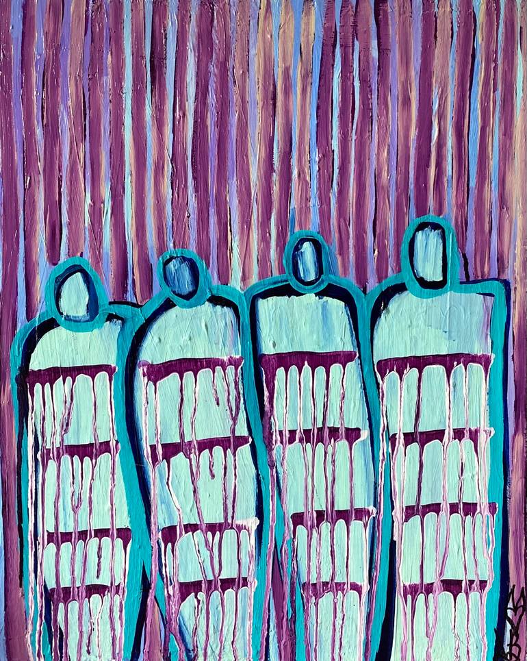 Calmer And Peaceful Energy Painting by Sierra Barnes | Saatchi Art