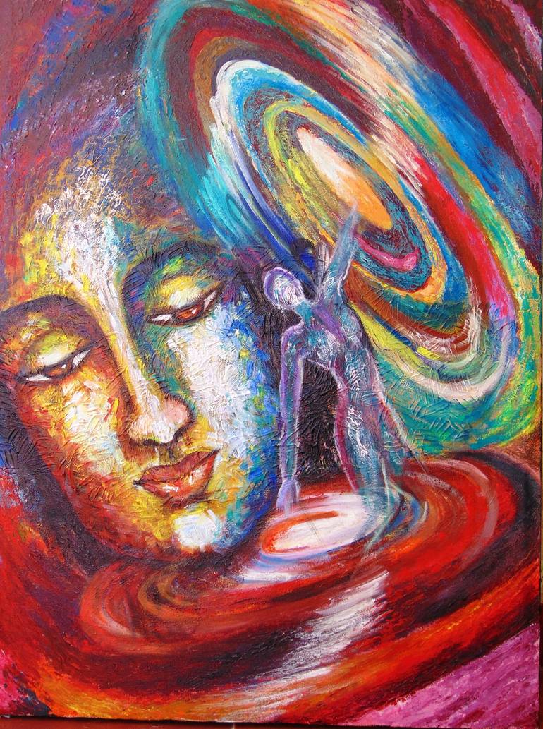 Arise And Awake Painting by Pournima Gupta | Saatchi Art