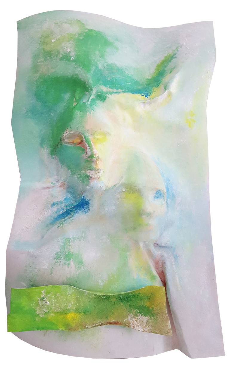 Faces Mask Painting by Florin Coman | Saatchi Art