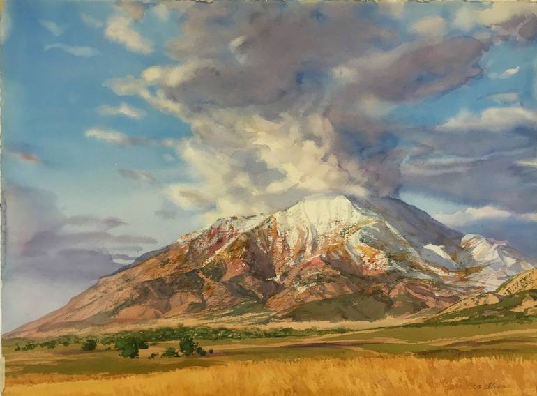 Mount Nebo Painting by Salvador Alvarez | Saatchi Art