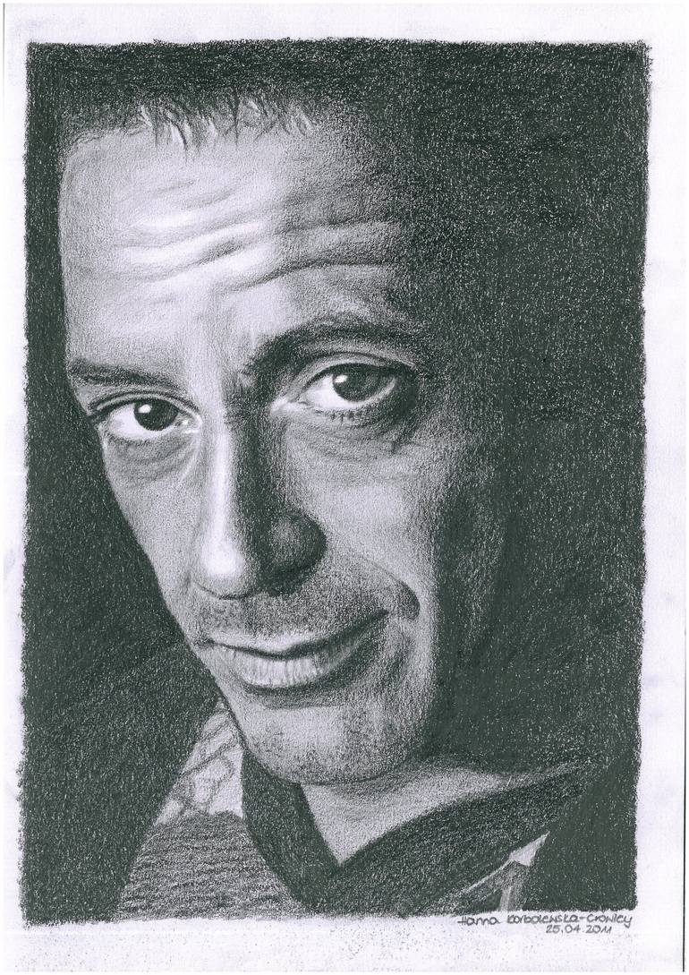Robert Downey Jr. Drawing by Hanna Spychalska | Saatchi Art
