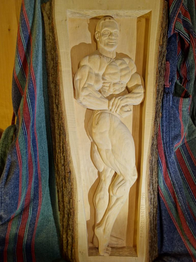 Bodybuilding four Sculpture by Marco Marquardt | Saatchi Art