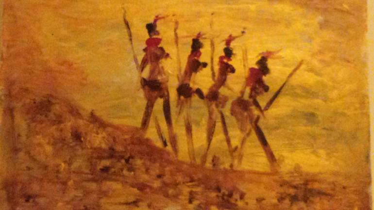 survivor Painting by Jennifer Chatwin | Saatchi Art