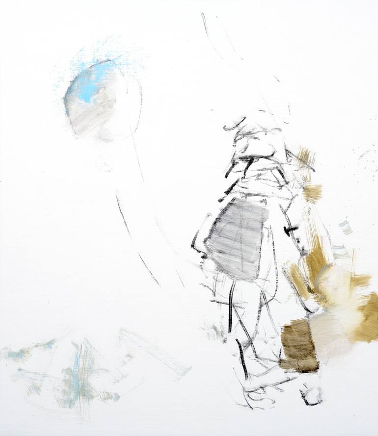 Soul of a Japanese Wanderer Painting by Christian Kabuß | Saatchi Art