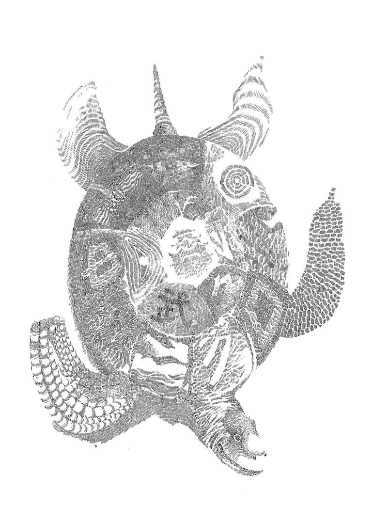 Boy from Urasima Drawing by Ela Dudek | Saatchi Art