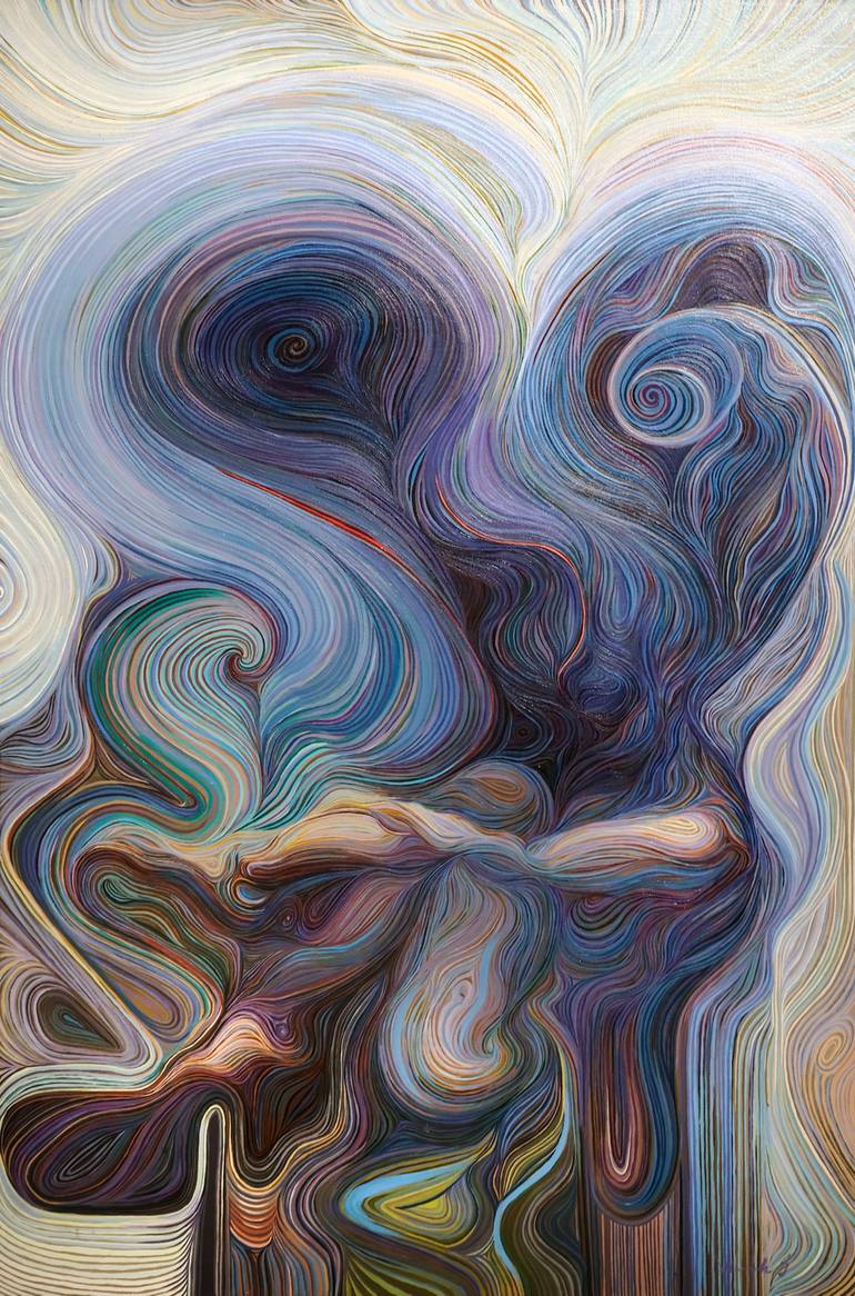 Pause Painting by Hannah Sum | Saatchi Art