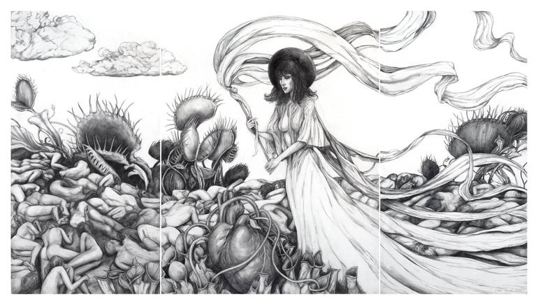 Anatomy of Desire Drawing by Tim Lane | Saatchi Art